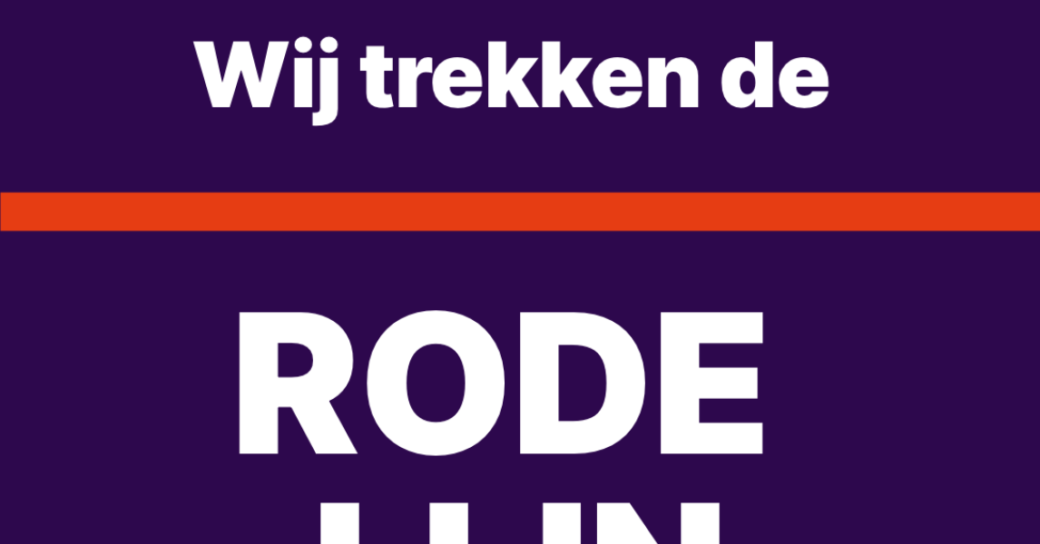 Wij trekken de Rode Lijn! – Volt Nederland